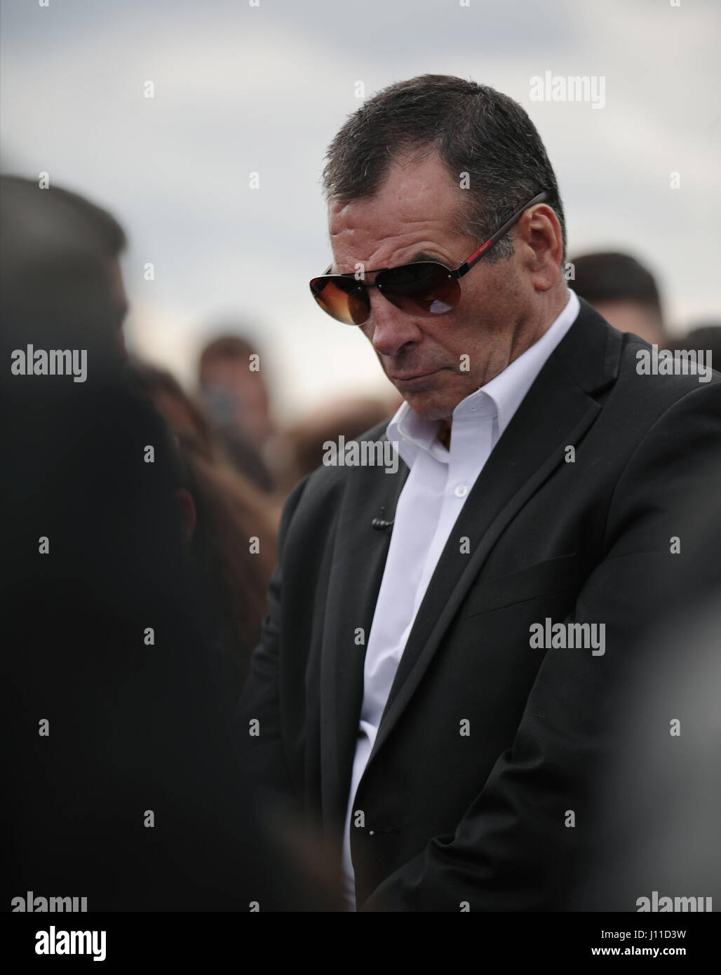 My Big Fat Gypsy Wedding Star Paddy Doherty During The Burial Of His
