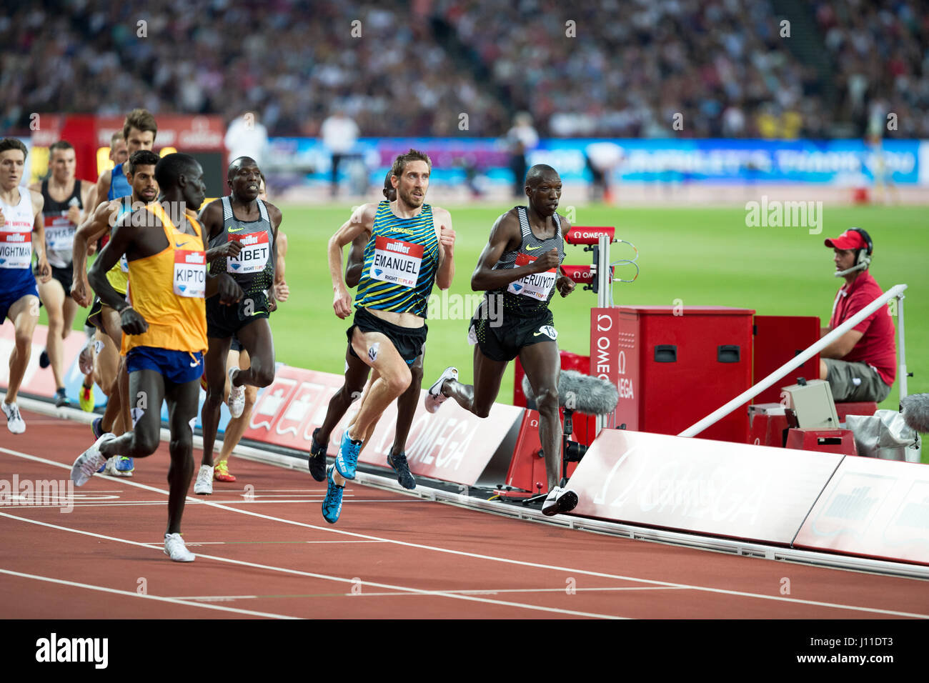Vincent Kibet (KEN), Lee Emanuel (GBR), Timothy Cheruiyot (KEN ...