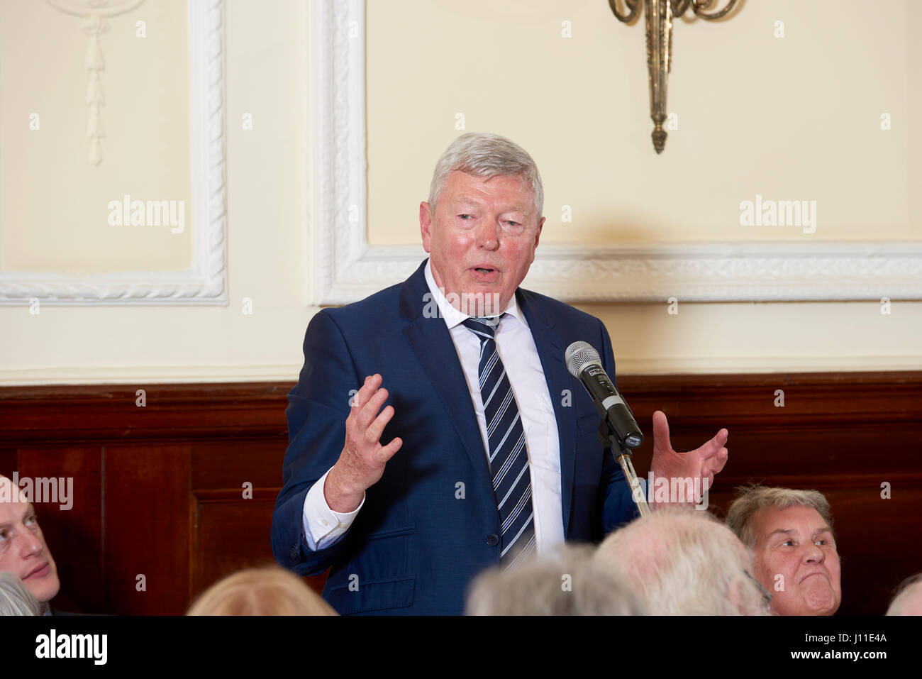 Alan Johnson, Labour MP, Hull Oldie Literary Lunch 11-04-17, Valerie ...