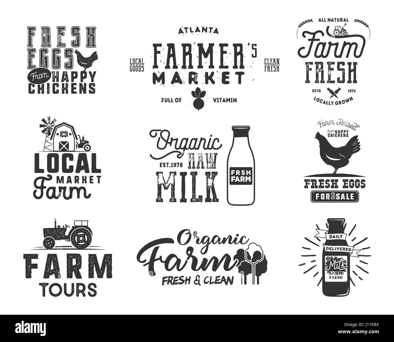 Local product farmer icon Stock Vector Images - Alamy