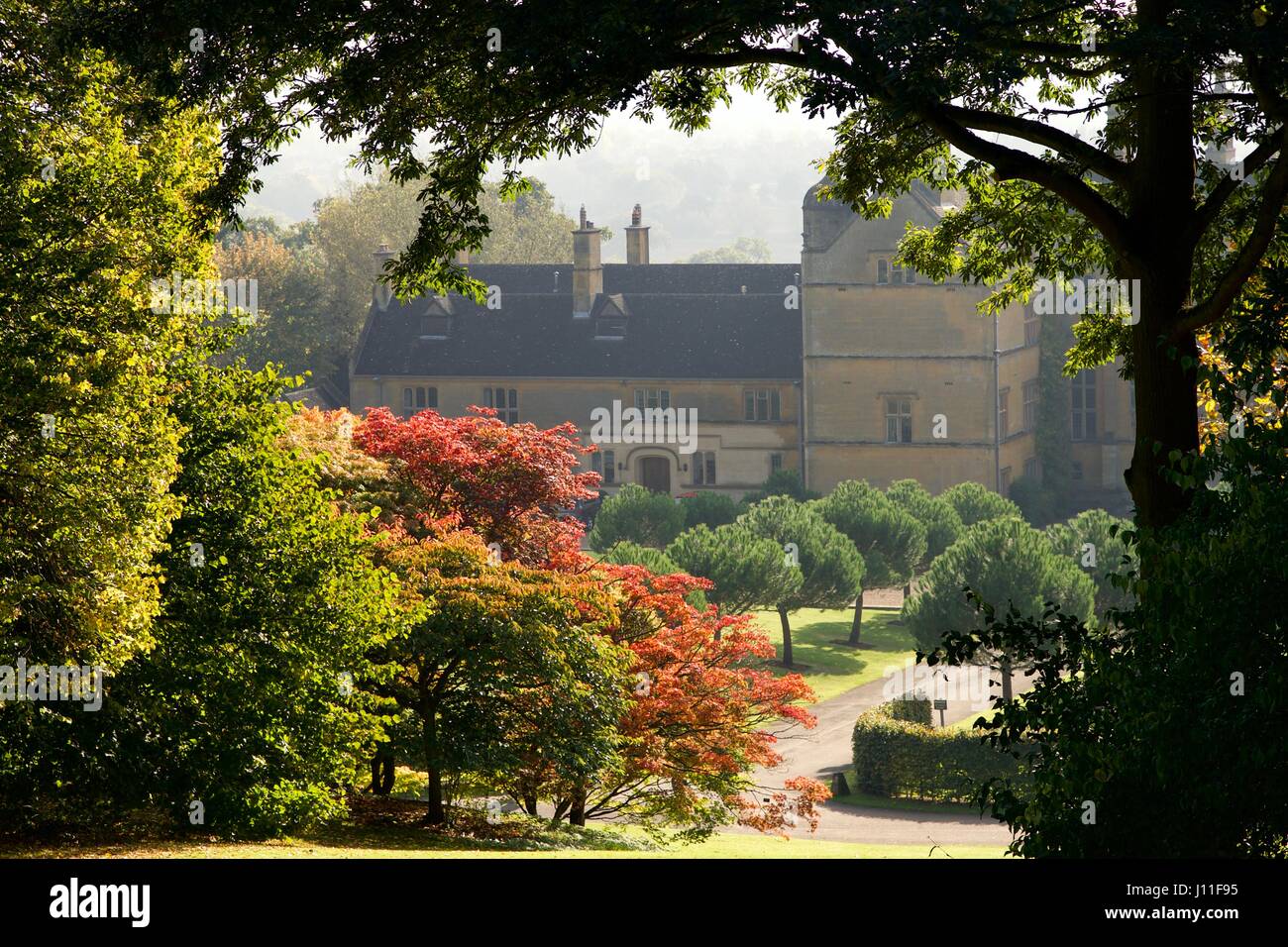 Batsford house in batsford arboretum hi-res stock photography and ...