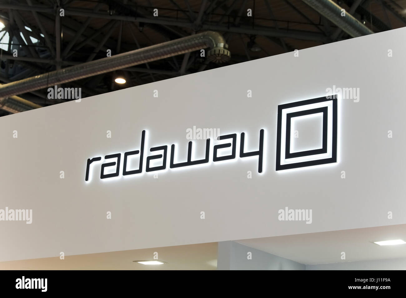 Moscow, Russia - April, 2017: Logo sign of Radaway company Stock Photo ...