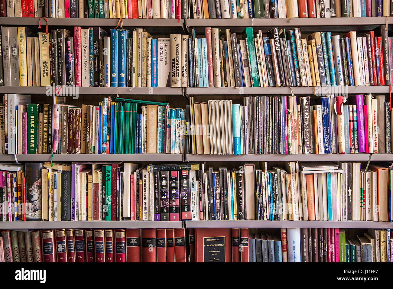 Bookshelf textbook hi-res stock photography and images - Alamy