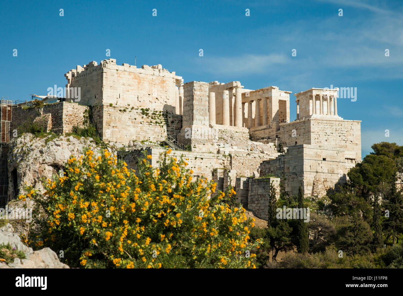Spring afternoon at Acropolis, Athens, Greece Stock Photo - Alamy