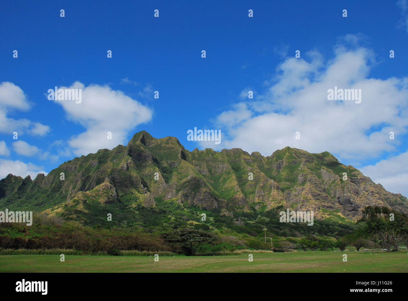 Kualoa, Oahu, Hawaii Stock Photo - Alamy