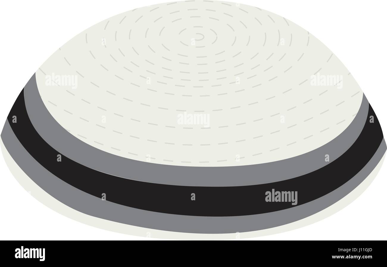 Isolated jewish kippa Stock Vector Image & Art - Alamy