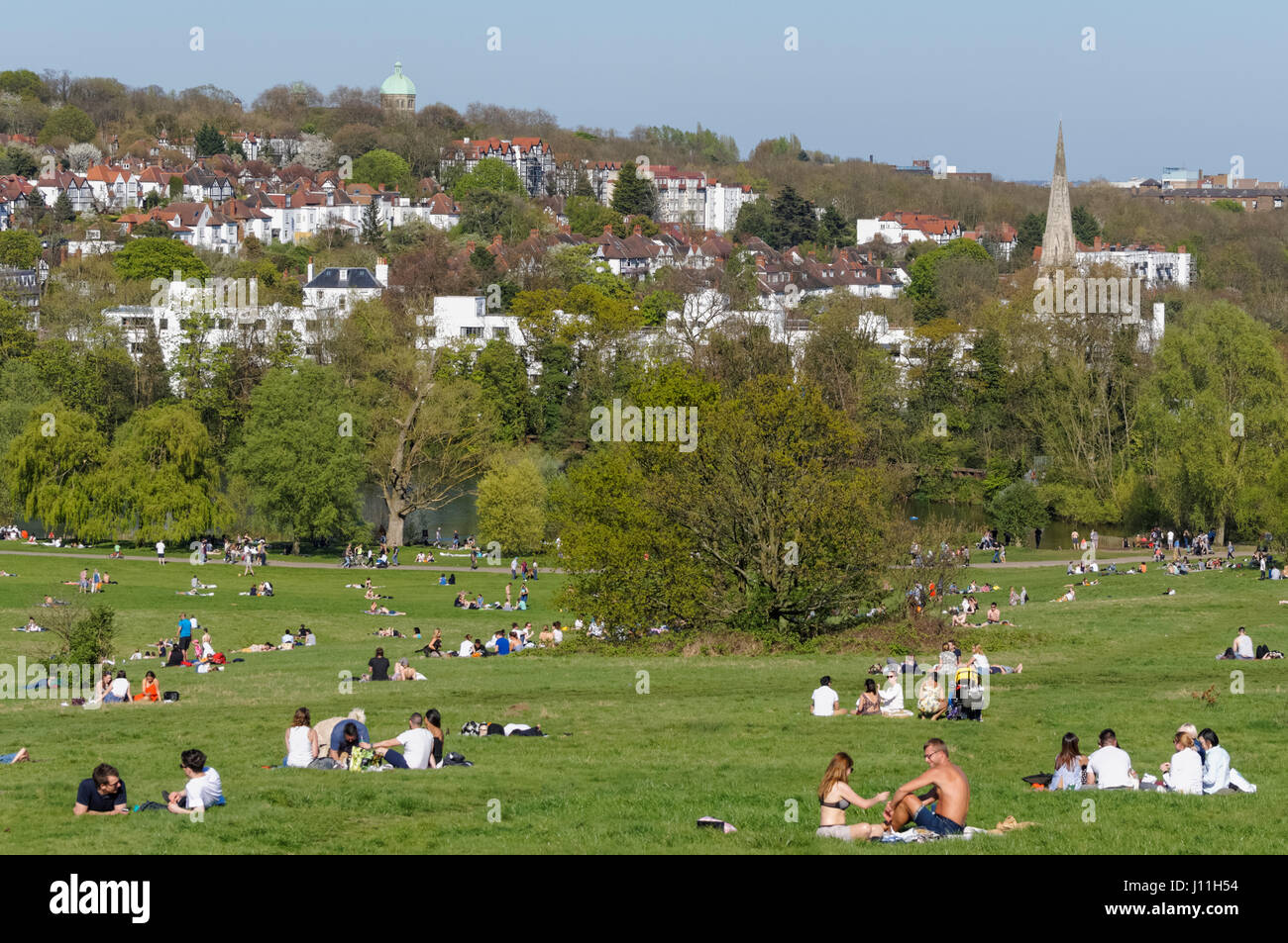 Hampstead Heath Summer Stock Photos & Hampstead Heath Summer Stock ...