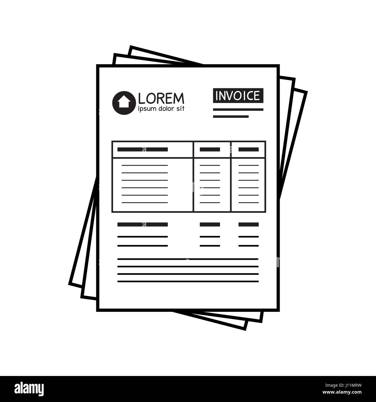 Commercial invoices hi-res stock photography and images - Alamy