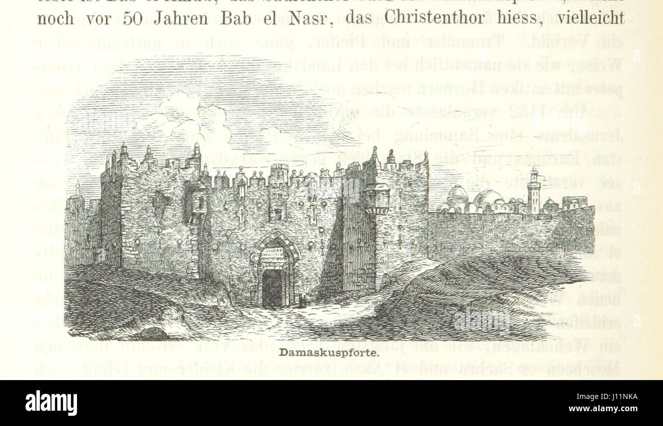 Jerusalem und das heilige Land. Pilgerbuch nach Palästina, Syrien und Ægyptien Stock Photo - Alamy