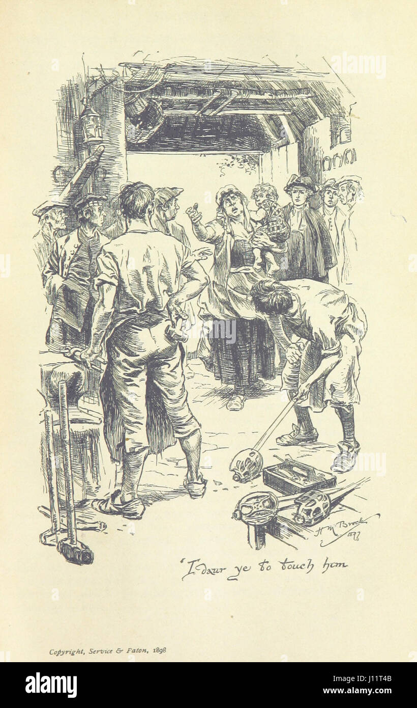 Waverley. ... With sixteen illustrations by H. M. Brock Stock Photo - Alamy
