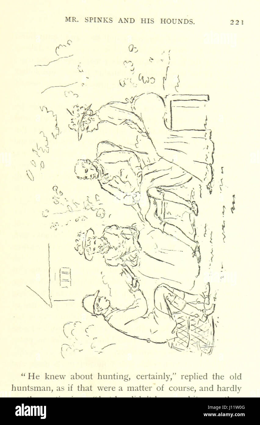 Mr. Spinks and his Hounds. A hunting story ... With illustrations by C ...