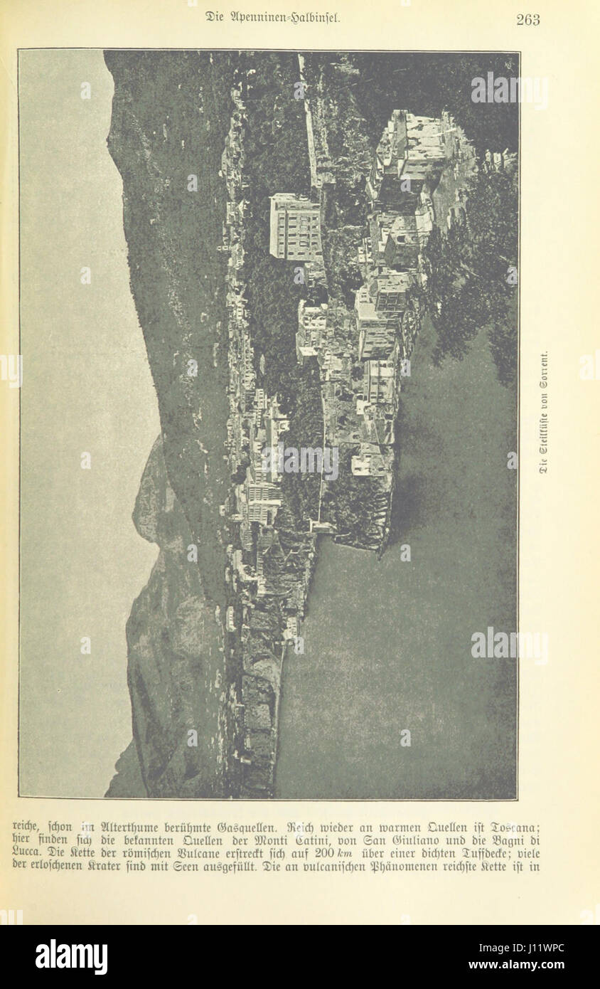 Die Erde. Eine allgemeine Erd- und Länderkunde, etc Stock Photo - Alamy