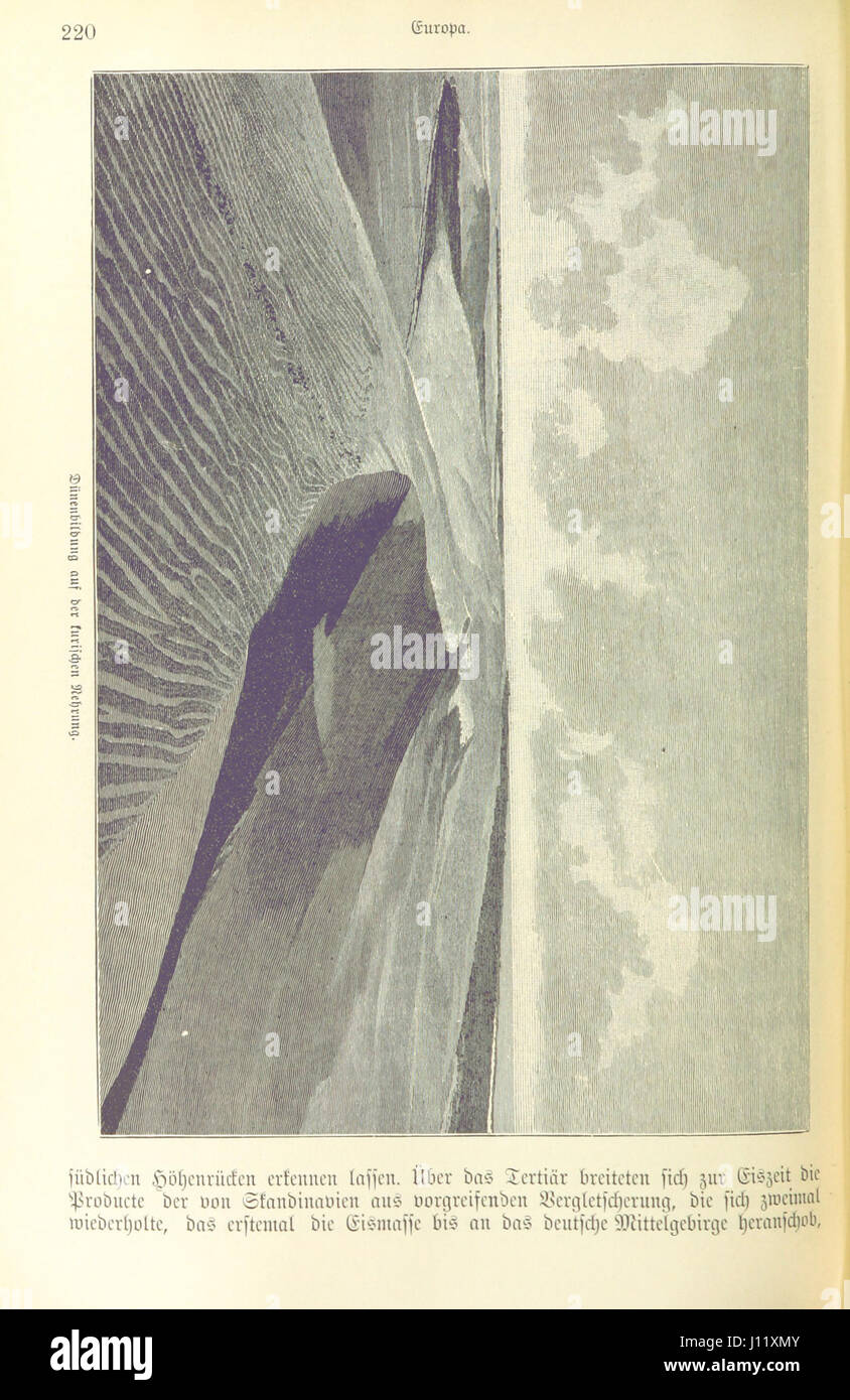 Die Erde. Eine allgemeine Erd- und Länderkunde, etc Stock Photo - Alamy