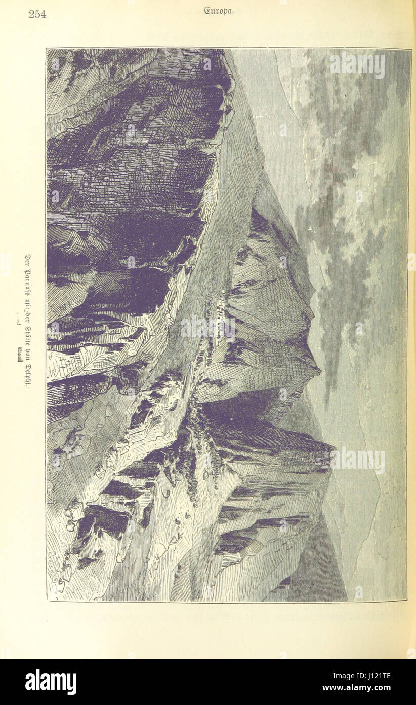 Die Erde. Eine allgemeine Erd- und Länderkunde, etc Stock Photo - Alamy