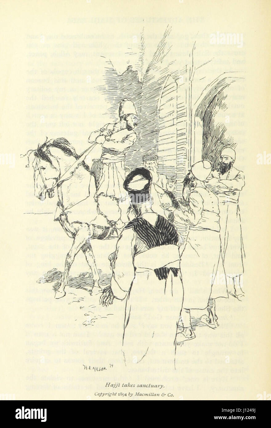 The Adventures of Hajji Baba of Ispahan ... Illustrated by H. R. Millar ...