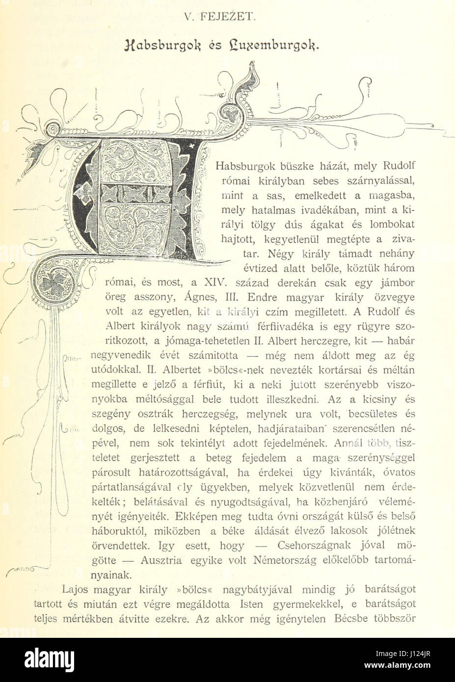 A magyar nemzet tortenete. Szerkeszti Szilágyi S. [With maps and illustrations.] Stock Photo - Alamy
