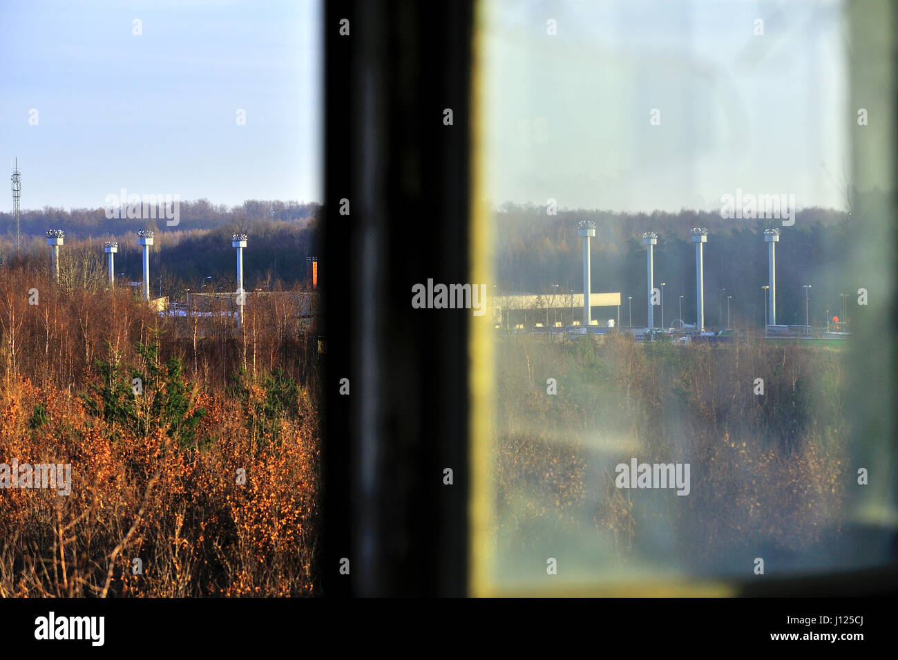 border, border checkpoint helmstedt-marienborn, crossing, ddr ...