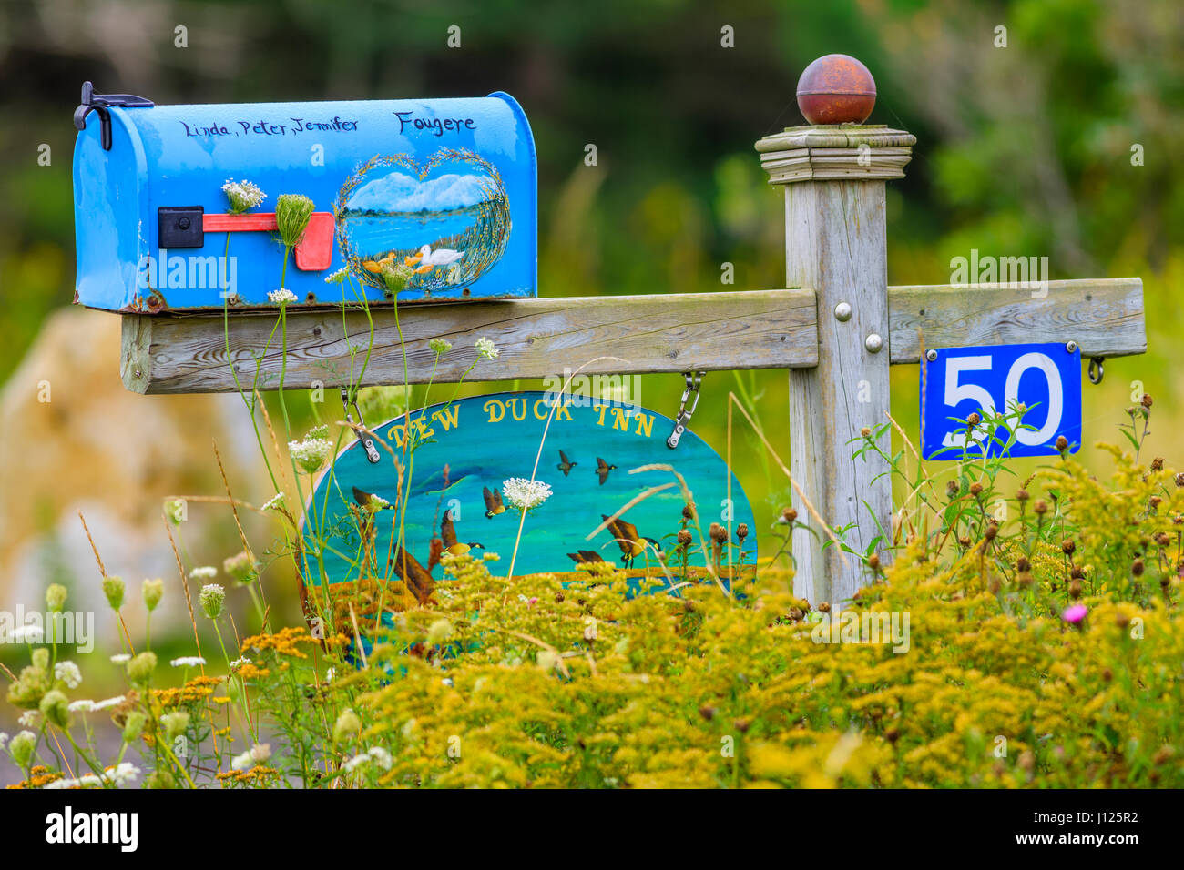 Canada post mailman hi-res stock photography and images - Alamy