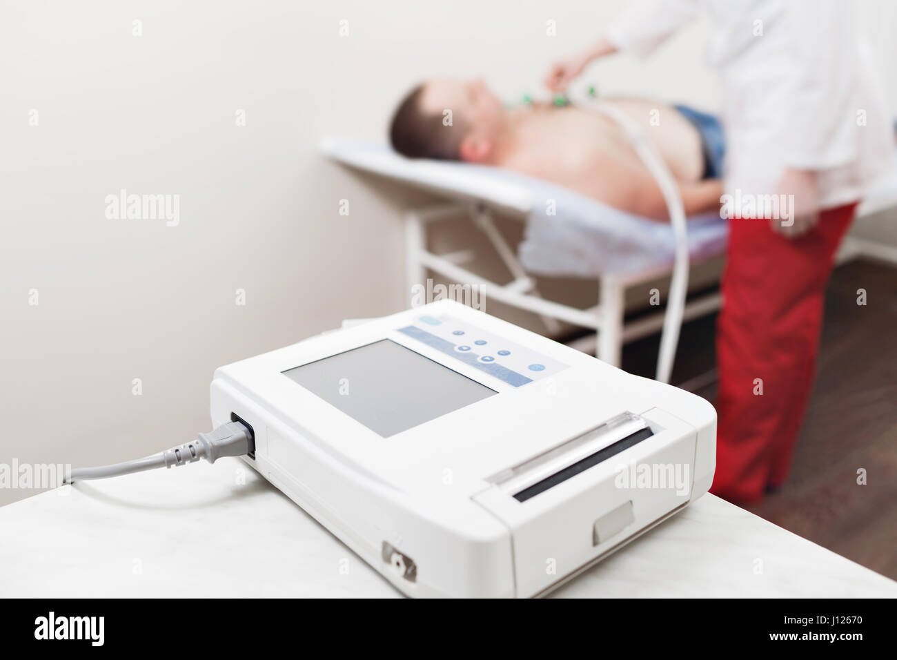 apparatus or device the unit of measurement of the electrocardiogram in ...