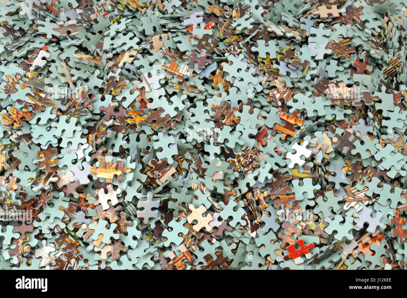 background from the set of puzzles Stock Photo - Alamy