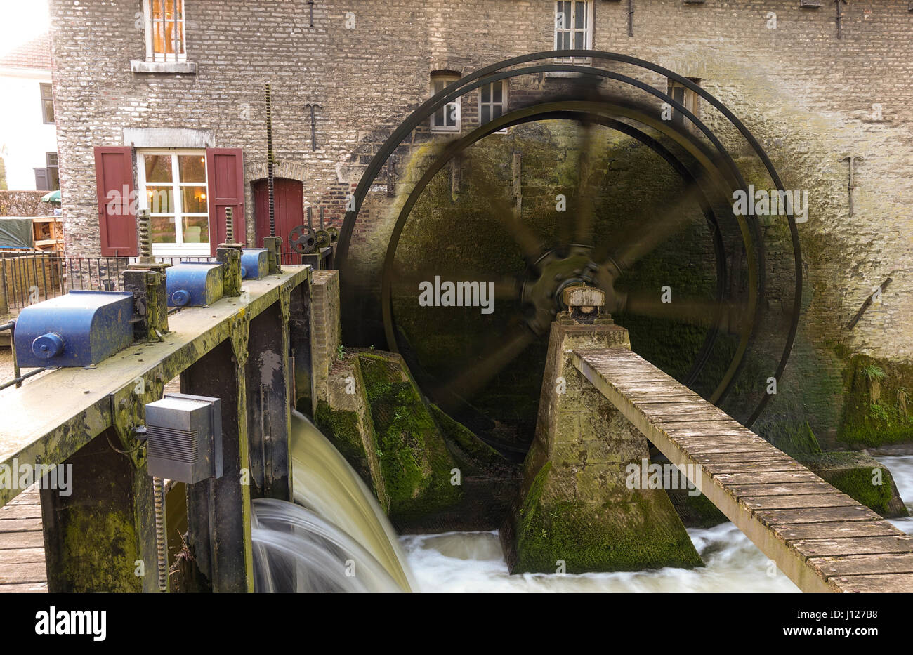 Ancient watermill hi-res stock photography and images - Alamy