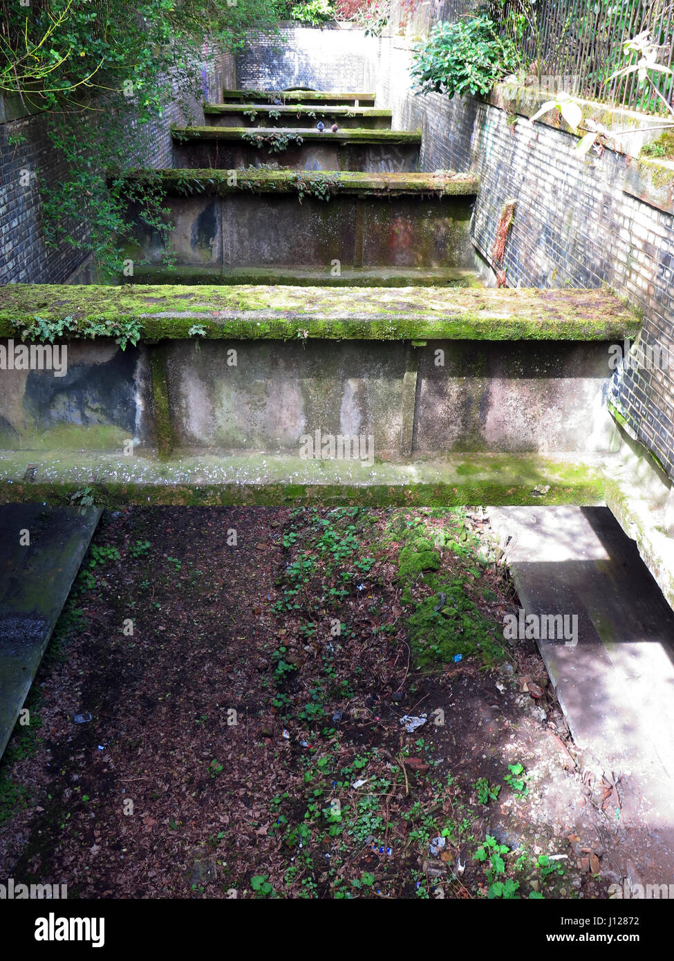 Disused Botanics railway station in Glasgow botanic gardens Stock Photo ...