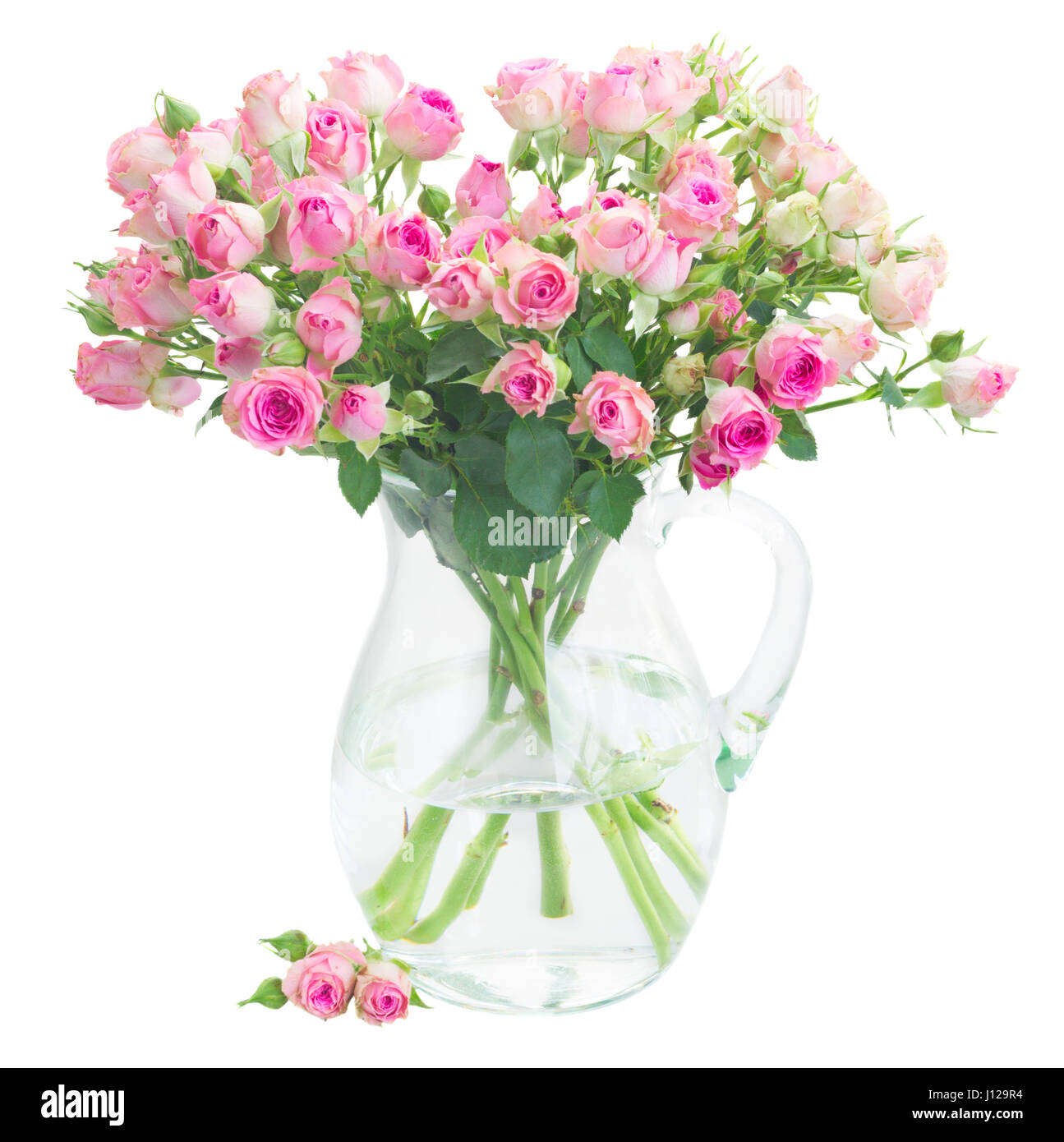 Wild small pink flowers Cut Out Stock Images & Pictures - Alamy