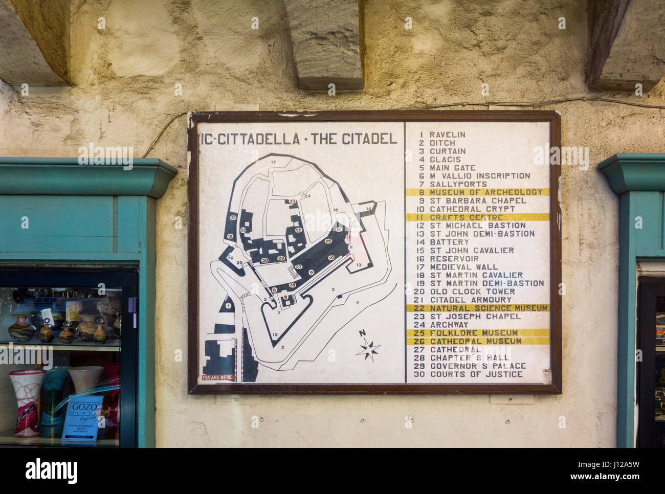 Ic-Cittadella, Victoria, Island of Gozo, Malta (The Citadel) (The ...