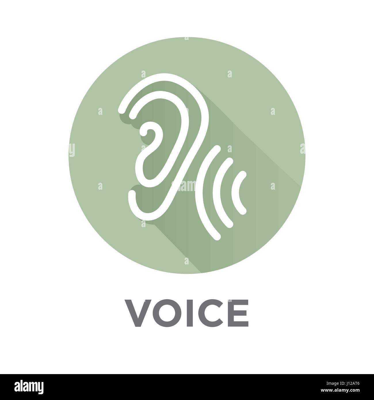 Voiceover voice command icon hi-res stock photography and images - Alamy