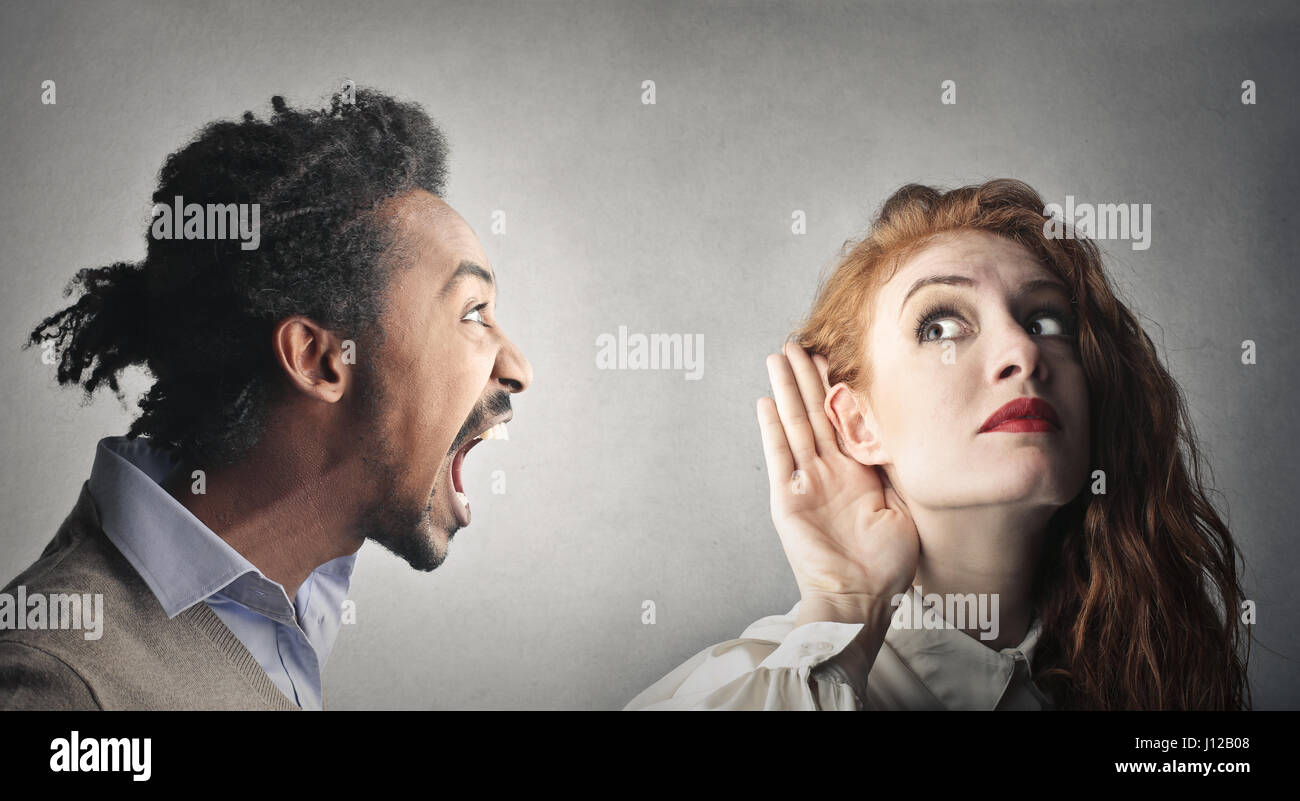 Man Yelling At Woman Stock Photos & Man Yelling At Woman Stock Images ...