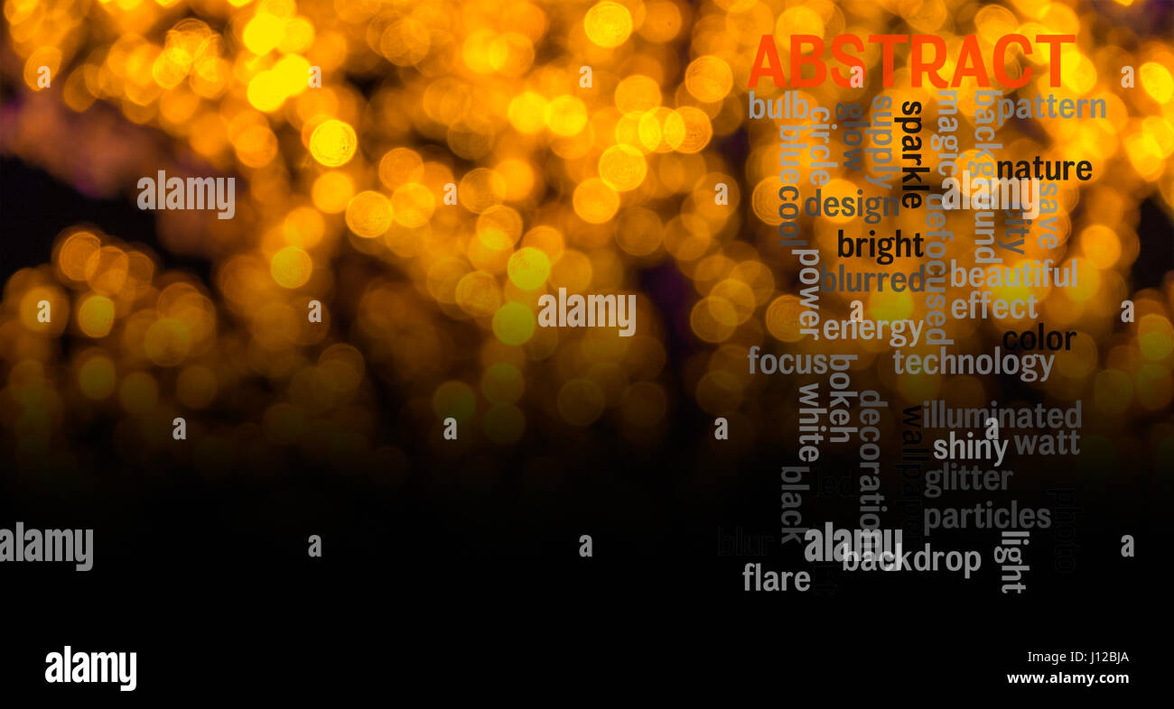 Word ABSTRACT with blurred light background Stock Photo - Alamy