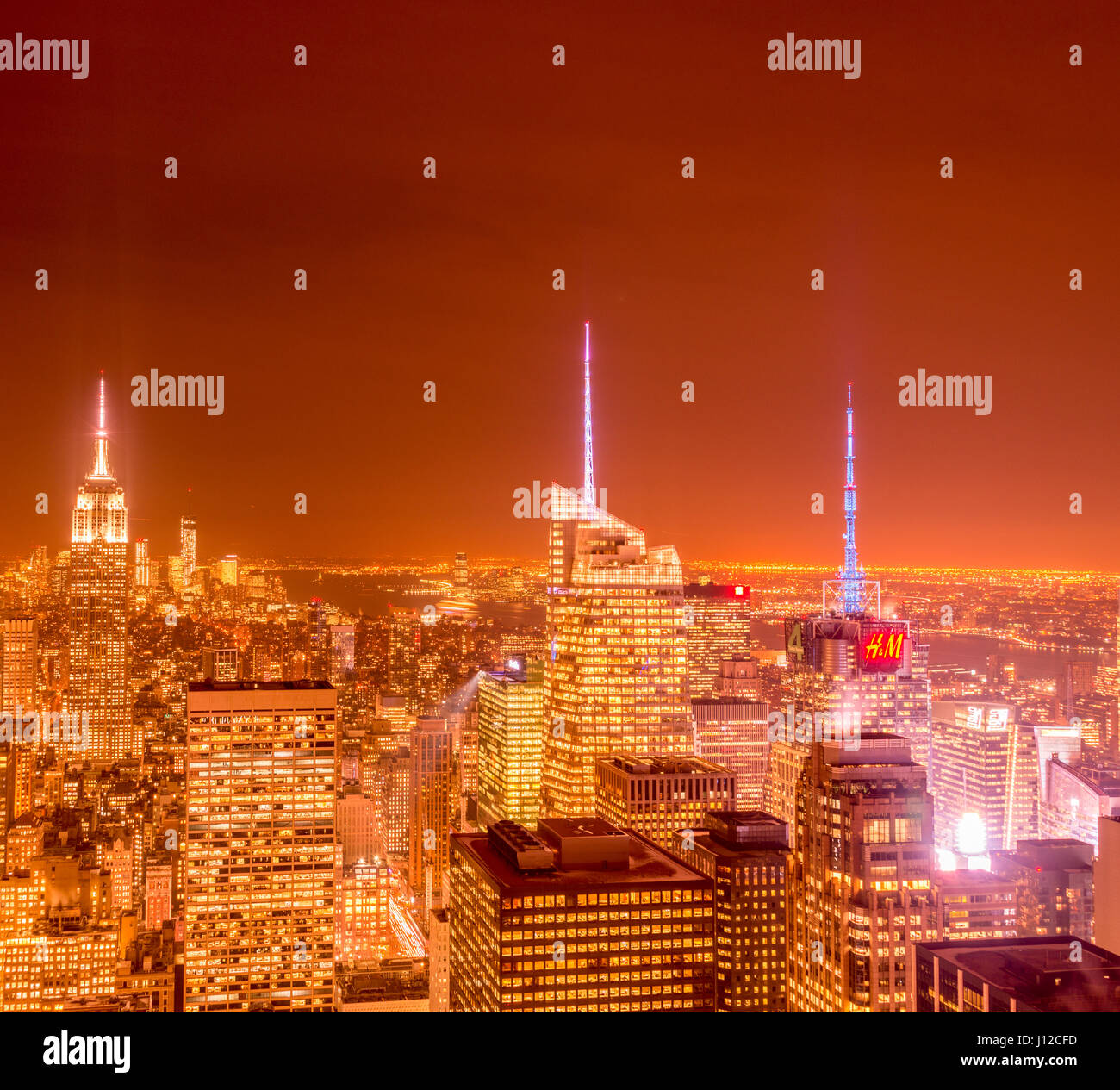 New York - DECEMBER 20, 2013: View of Lower Manhattan on December 20 in ...