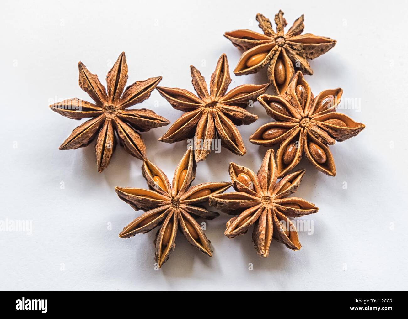 Star shaped pericarp hi-res stock photography and images - Alamy