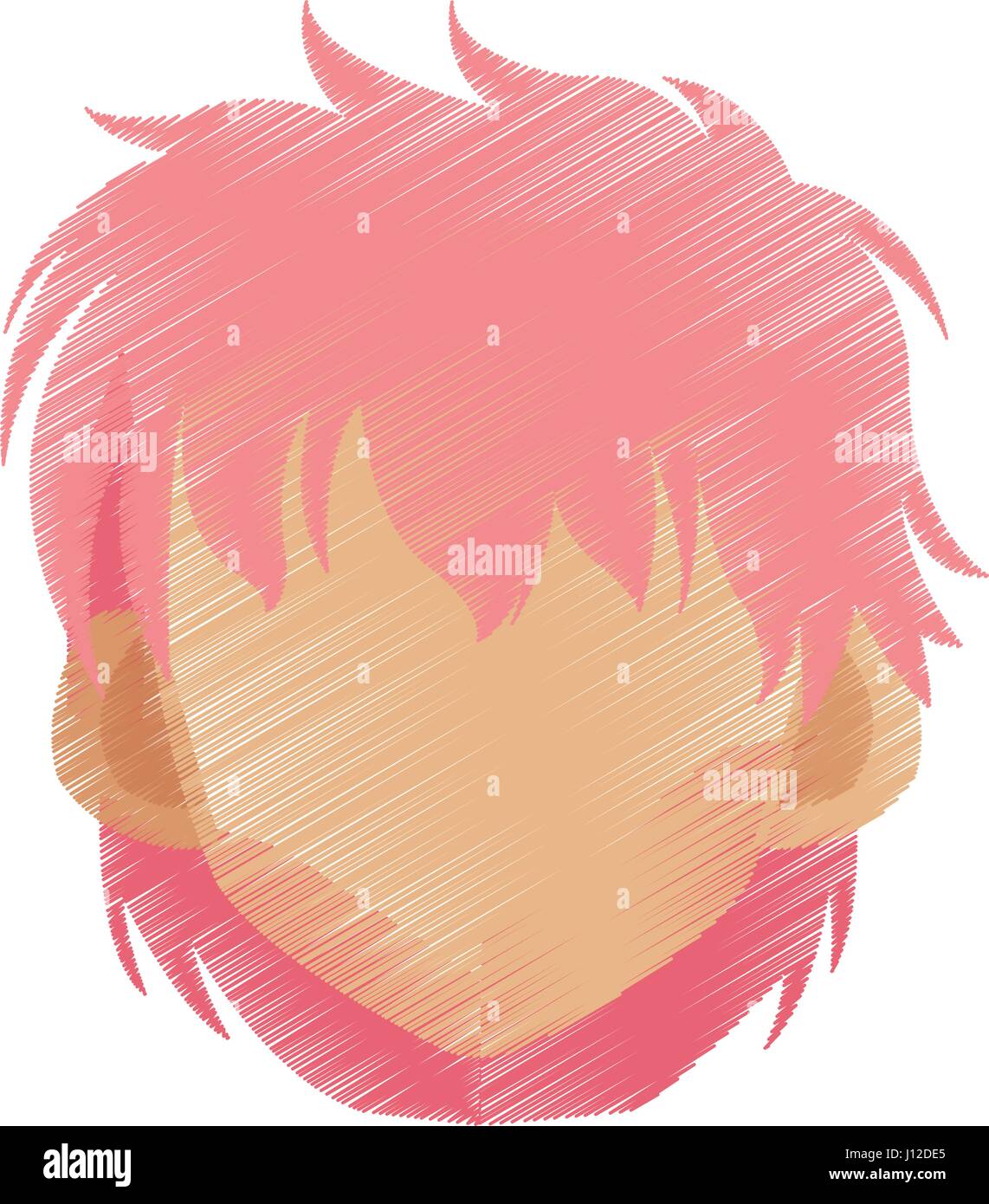 Woman scruffy hair hi-res stock photography and images - Alamy