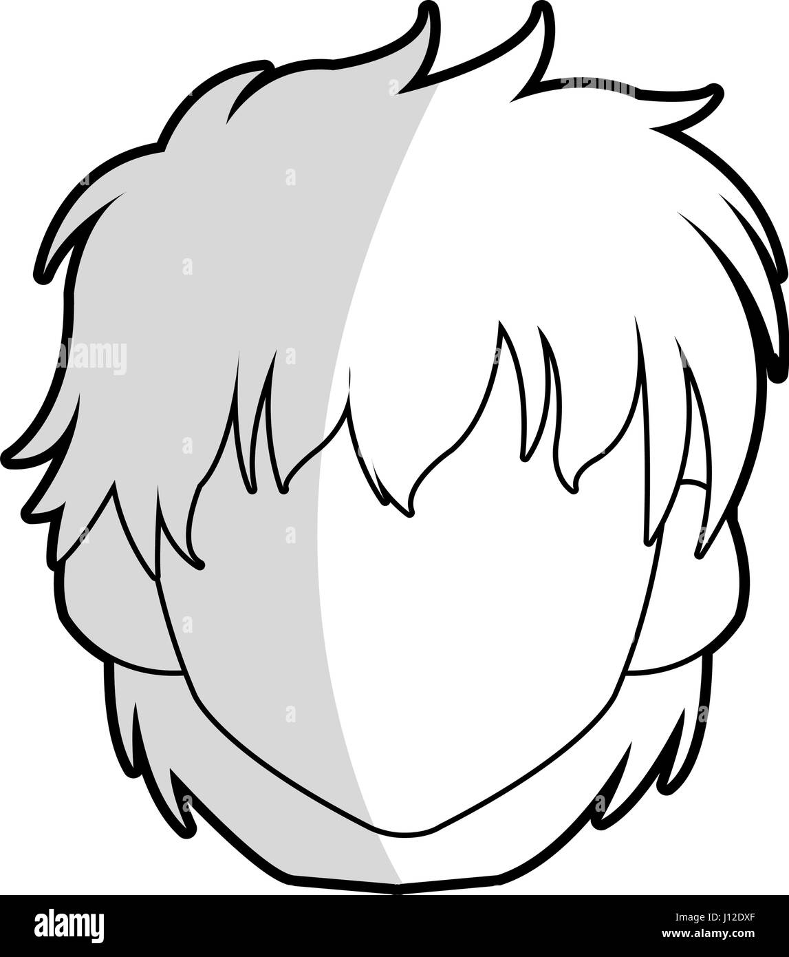 faceless young woman icon image Stock Vector Image & Art - Alamy