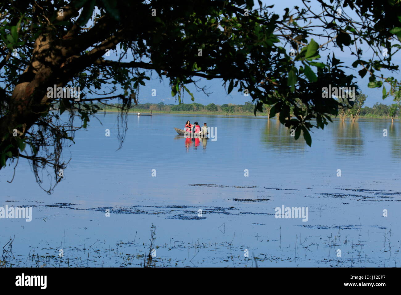 A scenario of Tanguar Haor also called Tangua Haor. Sunamganj ...