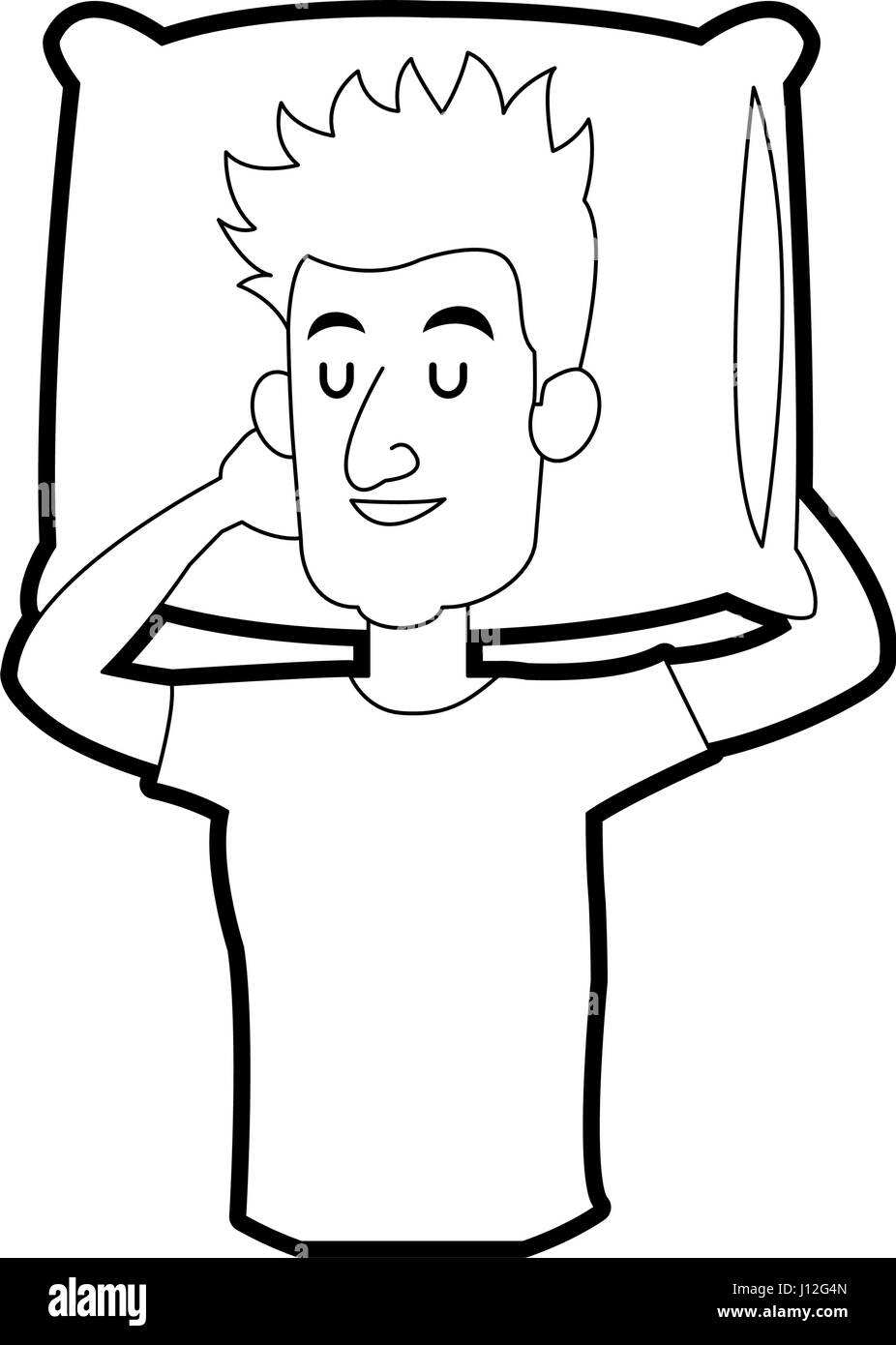 person sleeping icon image Stock Vector Image & Art - Alamy