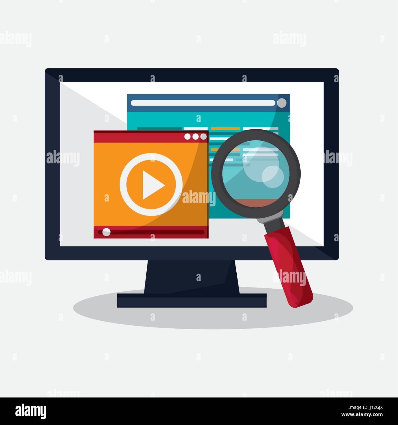 web search related icons image Stock Vector Image & Art - Alamy
