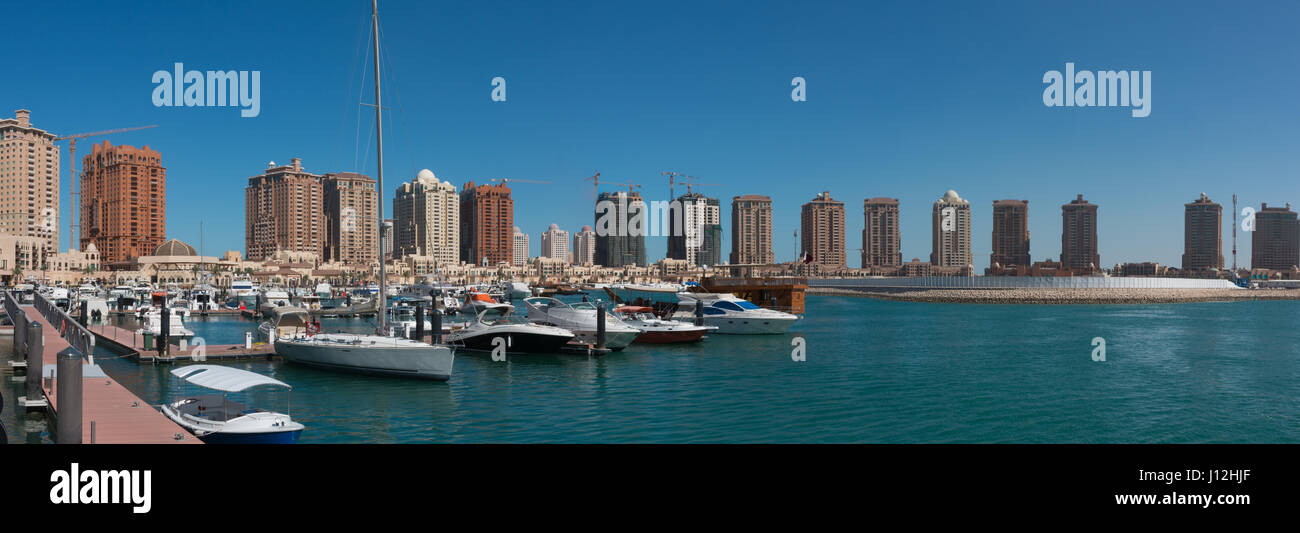 The Pearl - Doha, Qatar Stock Photo - Alamy