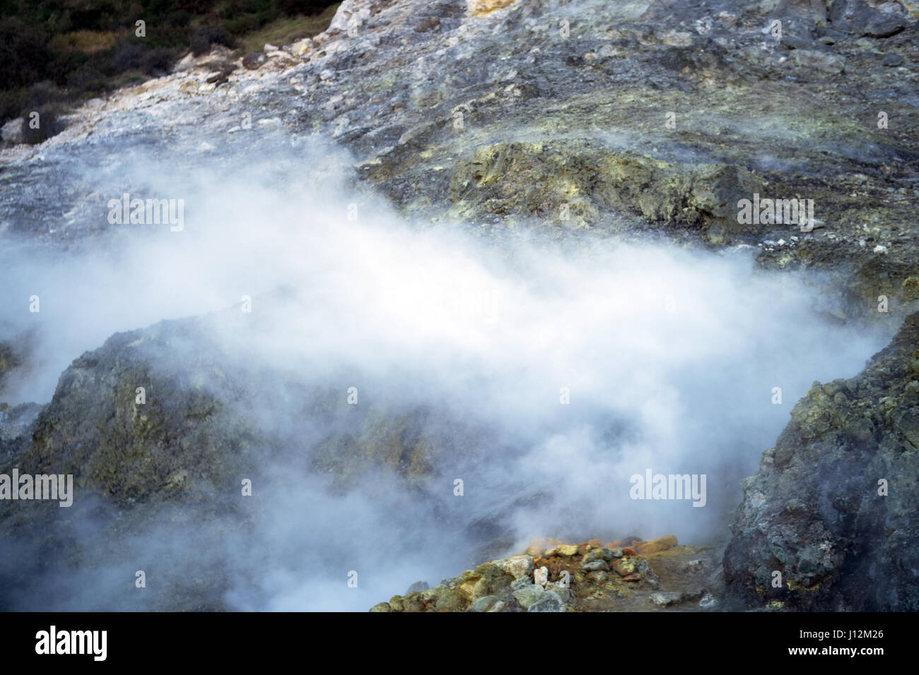 Solfatara volcano steam sulfurous fumes hi-res stock photography and ...
