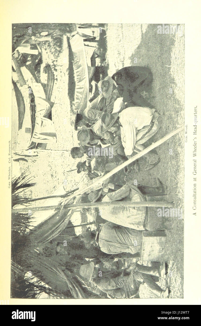 The Rough Riders ... Illustrated Stock Photo - Alamy