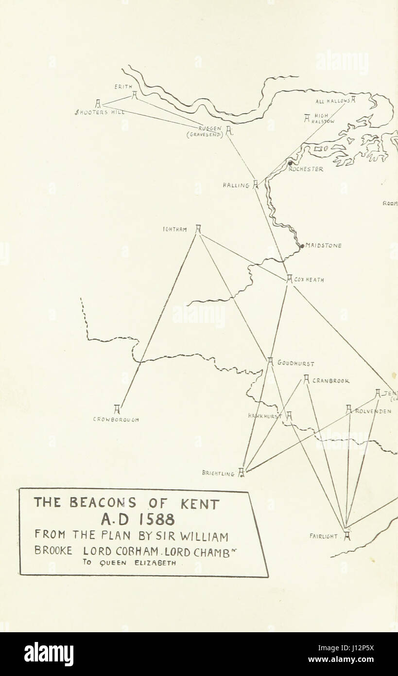 History of Kent ... With original sketches and maps Stock Photo - Alamy