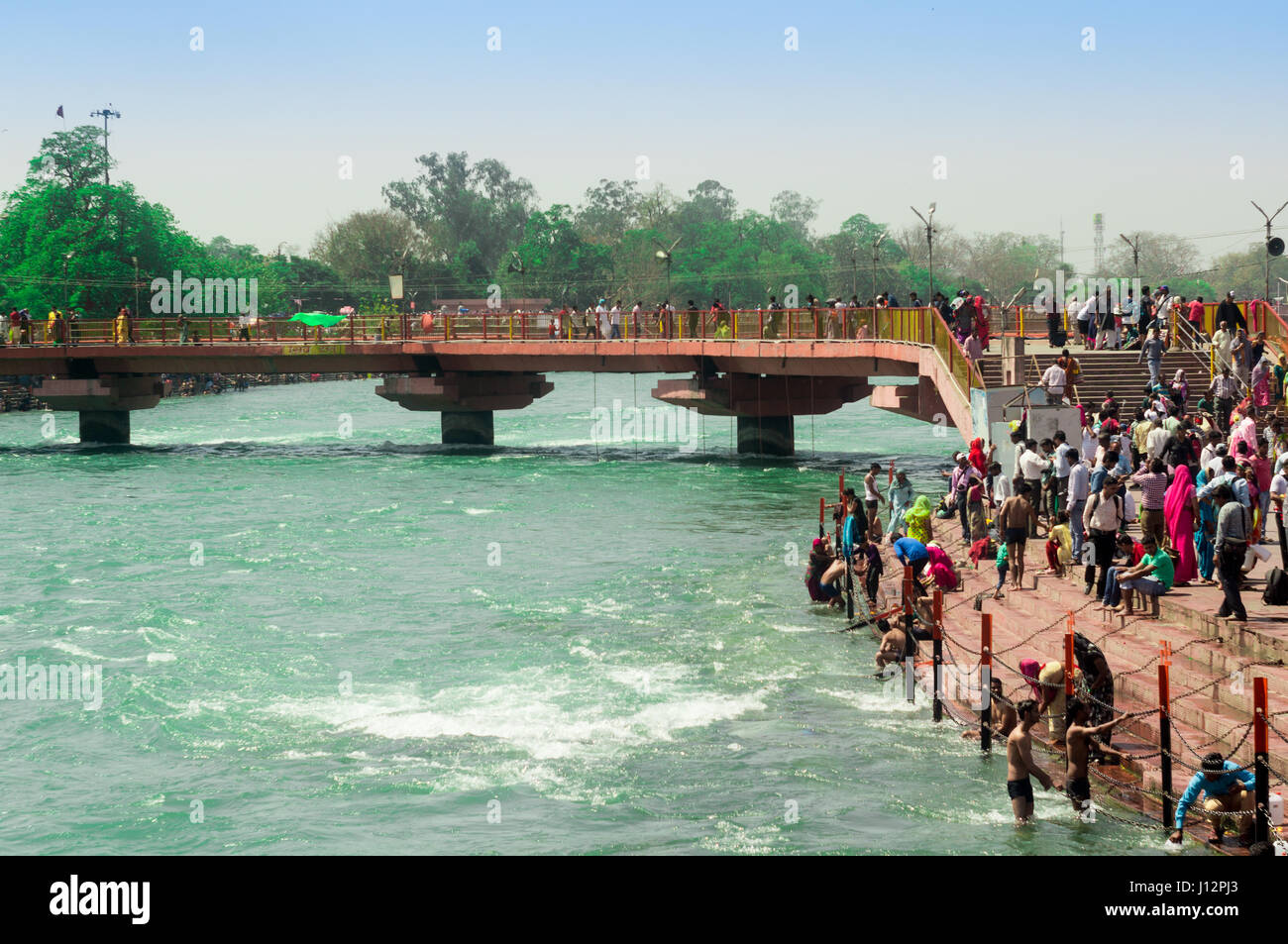 River Water Ganga Haridwar High Resolution Stock Photography and Images ...