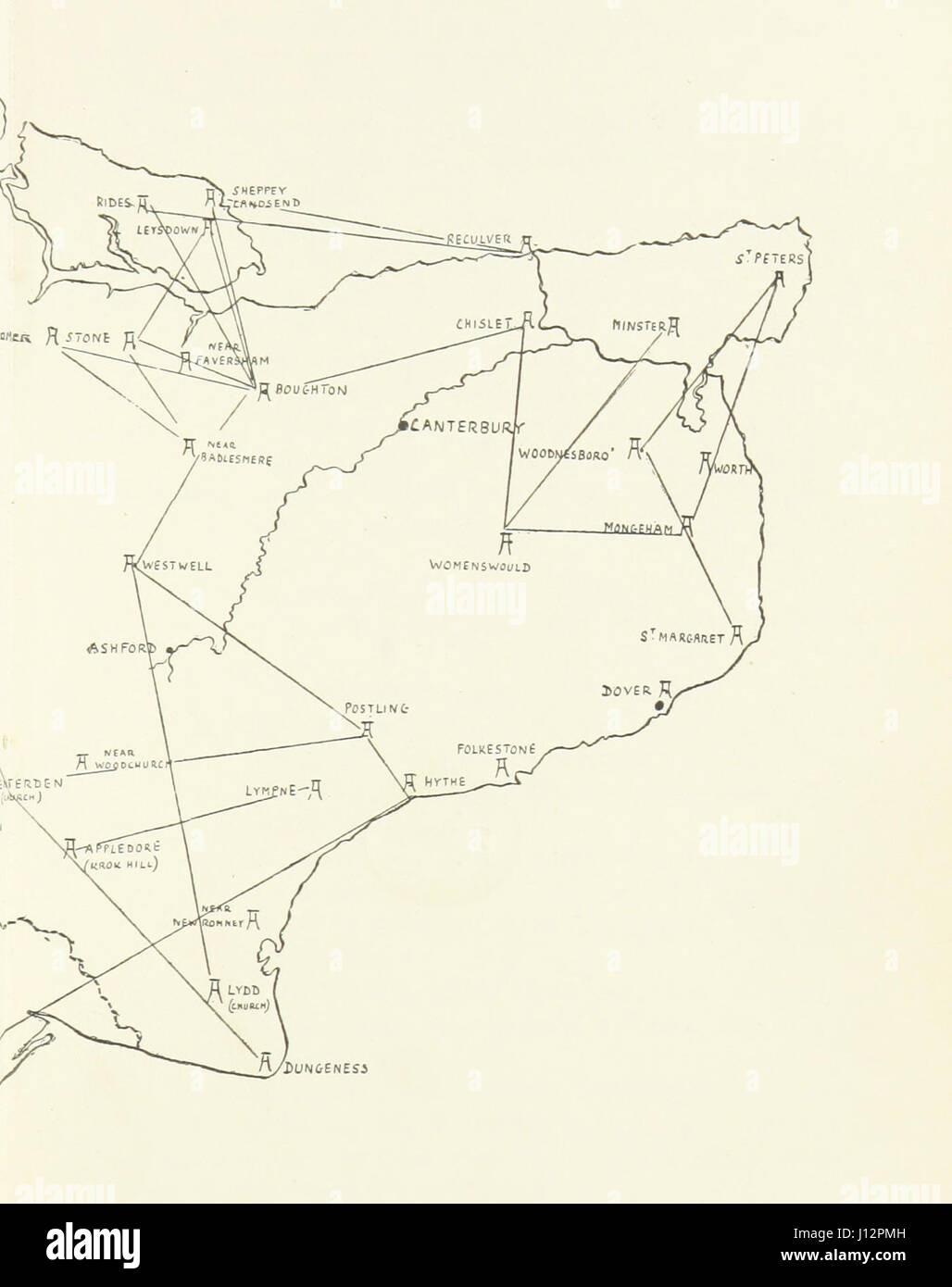 History of Kent ... With original sketches and maps Stock Photo - Alamy