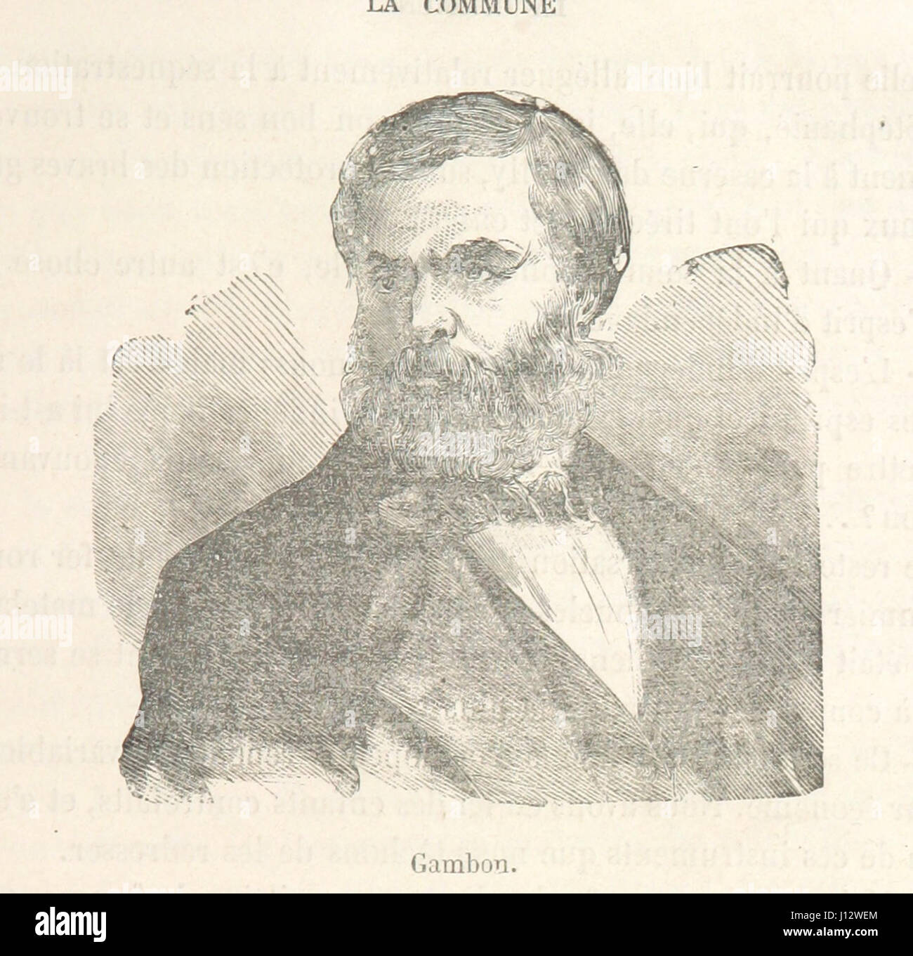 Histoire de la Commune révolutionnaire Stock Photo - Alamy