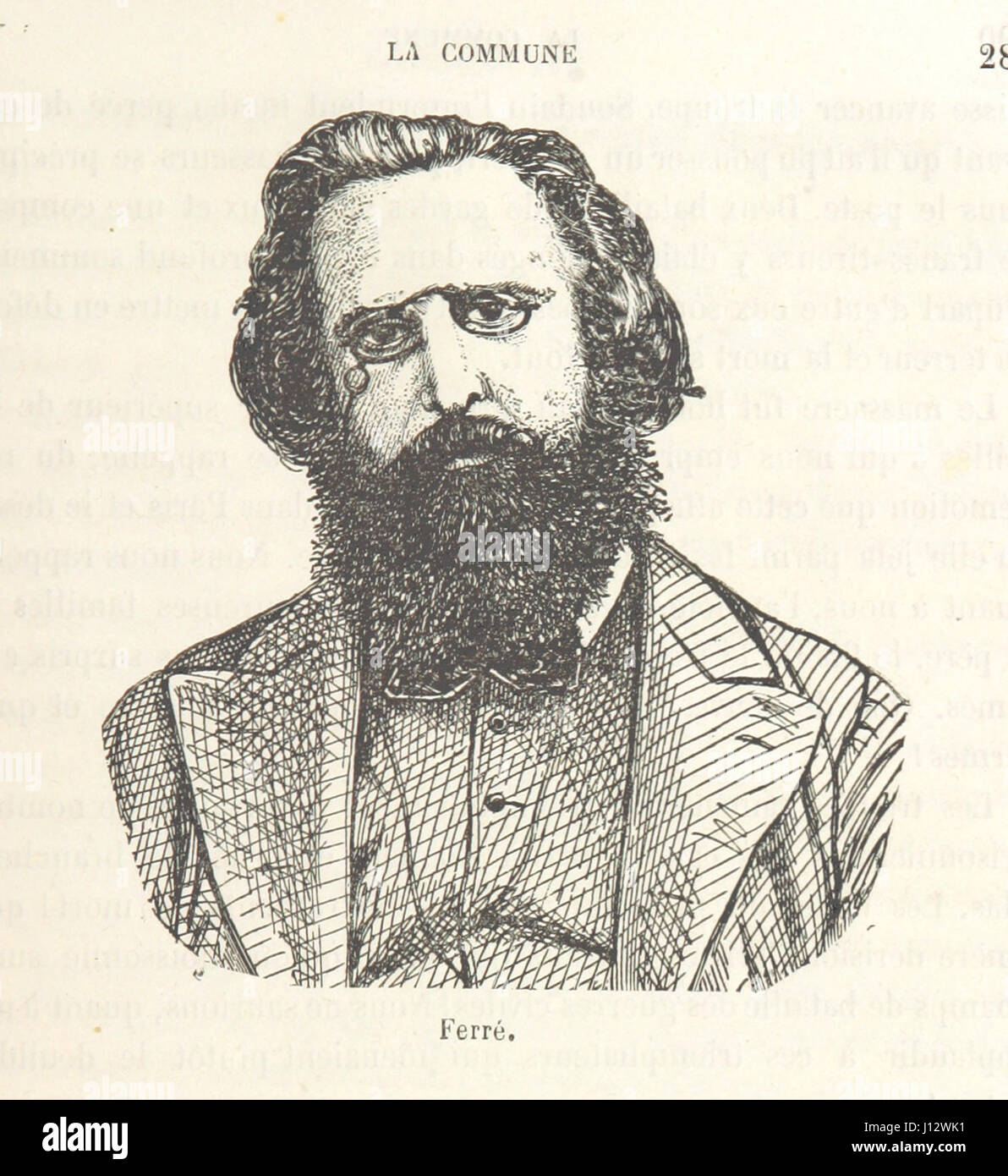 Histoire de la Commune révolutionnaire Stock Photo - Alamy
