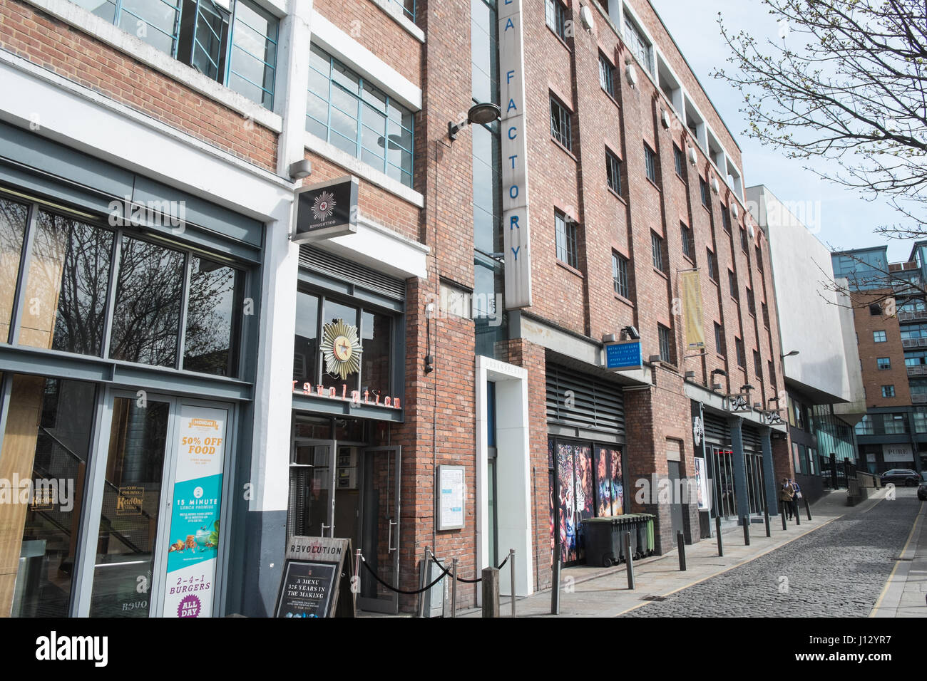 The Tea,Factory,Building,next,to,FACT,media,centre,Liverpool,Merseyside ...