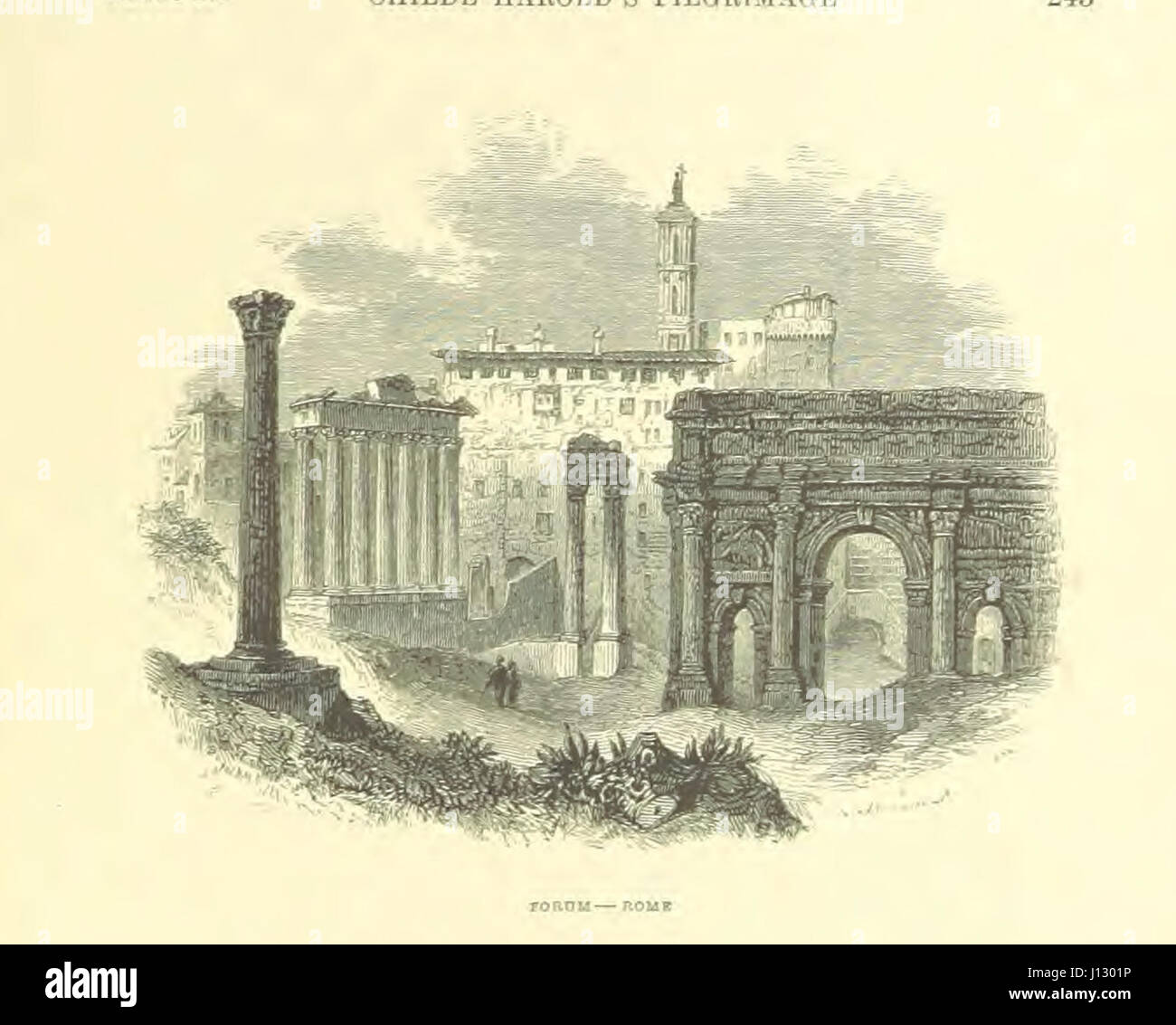 [Childe Harold's Pilgrimage. A romaunt. [With a portrait.]] Stock Photo ...