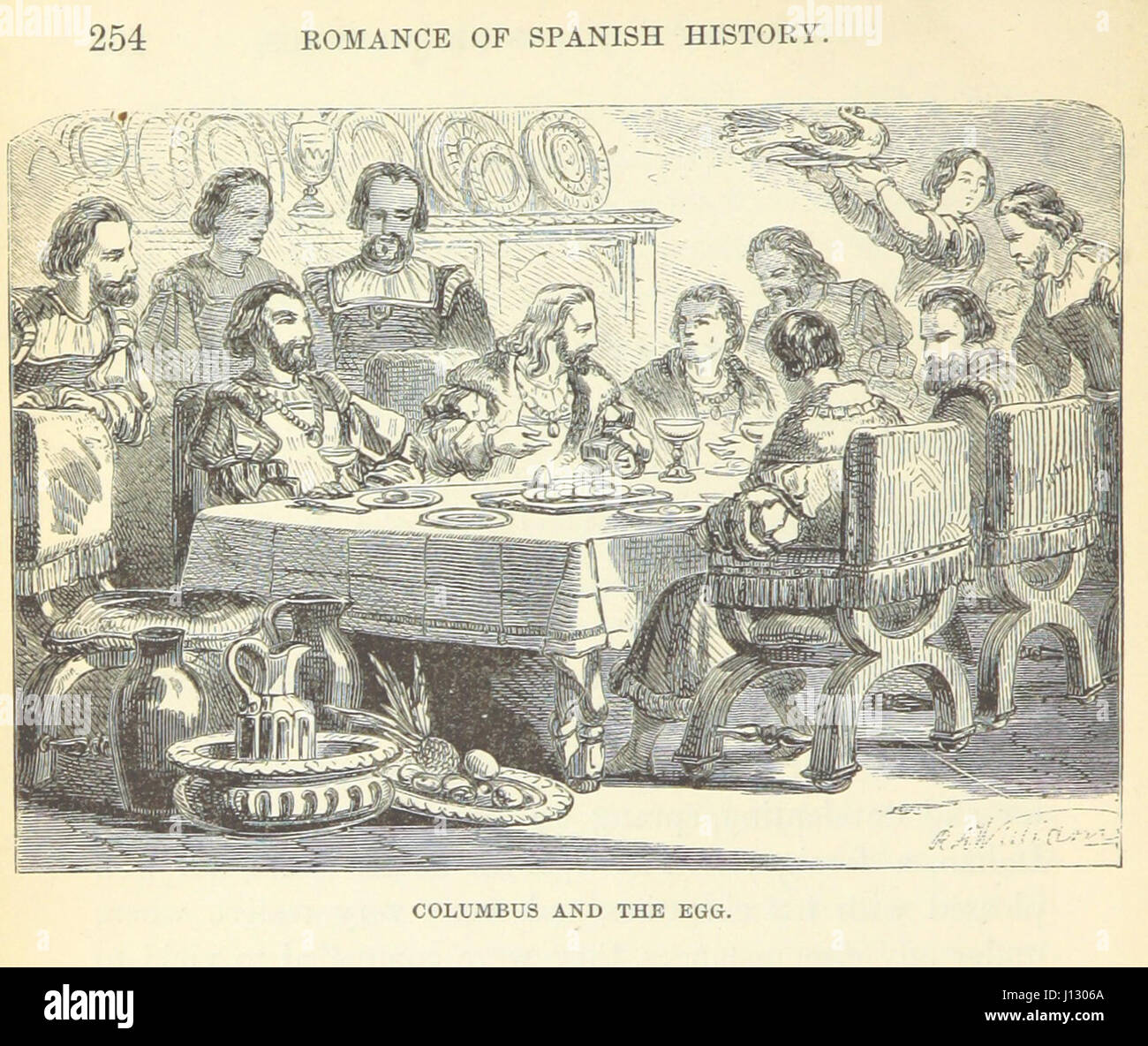 The Romance of Spanish History ... With illustrations Stock Photo - Alamy