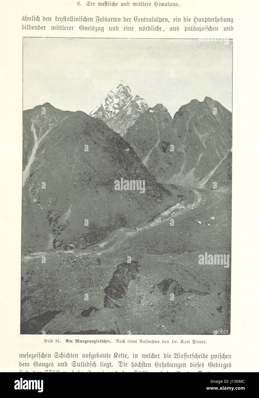 Die Hochgebirge der Erde ... Mit Titelbild in Farbendruck, 148 ...